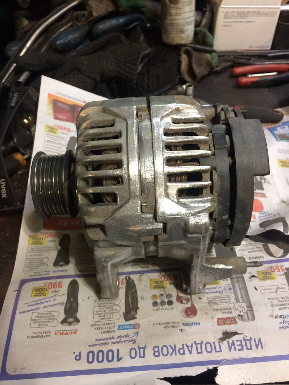 2500400 Масляный фильтроэлемент без металлических частей UFI | Запчасти ...