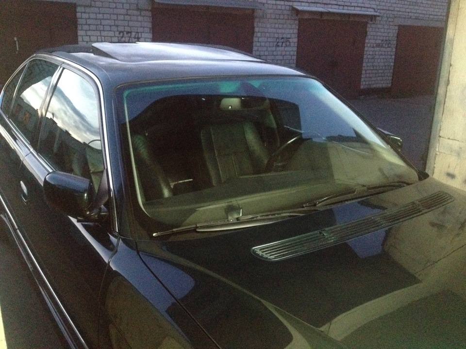 Полировка и замена молдинга — BMW 7 series (E38), 2,8 л, 1996 года ...