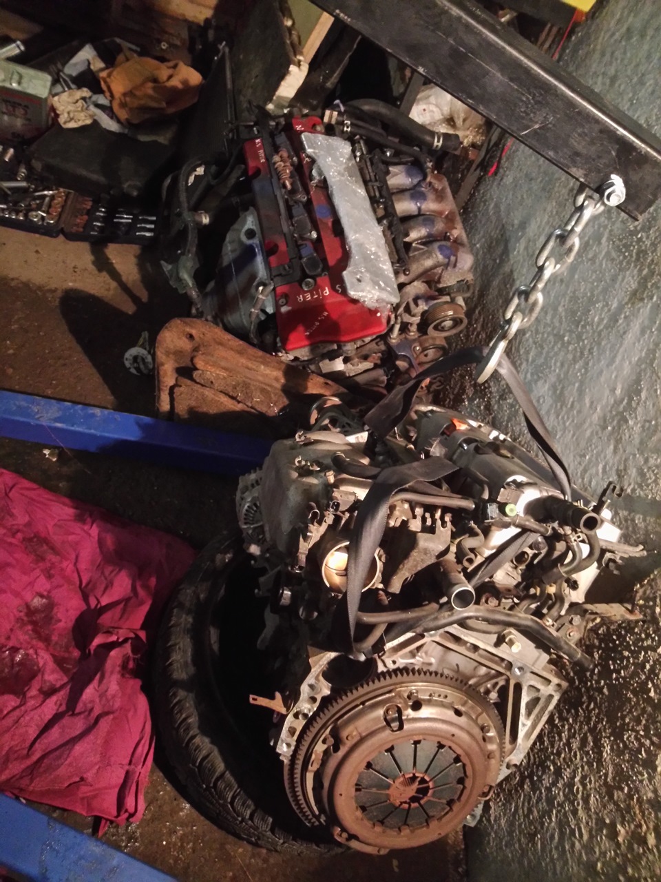 Honda Civic SI (EP3) _ SWAP K20A2 (200 Hp) — Honda Civic Si (5G), 2 л ...