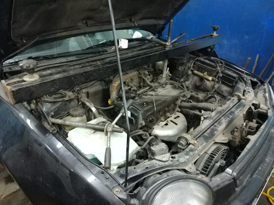 День седьмой — Toyota Corolla (110), 1,4 л, 1998 года | визит на сервис ...