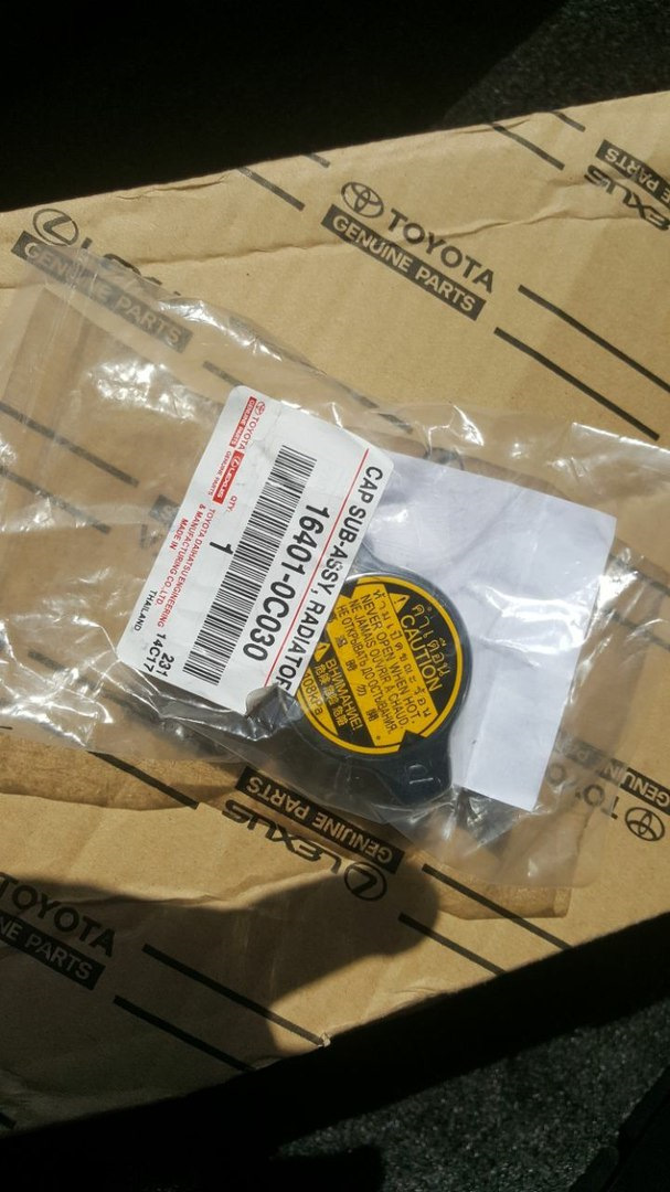 164010C030 КРЫШКА РАДИАТОРА TOYOTA LEXUS | Запчасти на DRIVE2