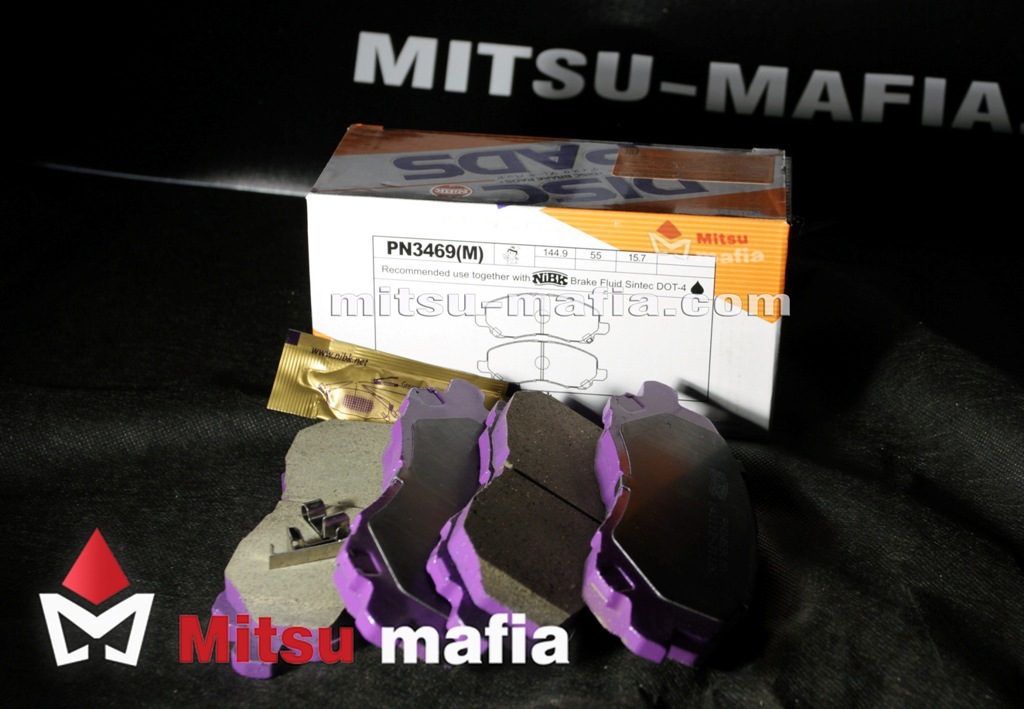 Тормозные колодки передние Митсубиси Аутлендер 3 — Mitsu-Mafia на DRIVE2