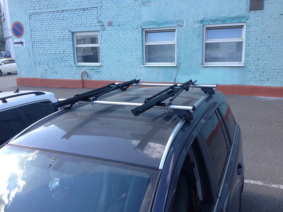 Багажник и велокрепления — Opel Zafira B, 1,8 л, 2008 года | аксессуары ...
