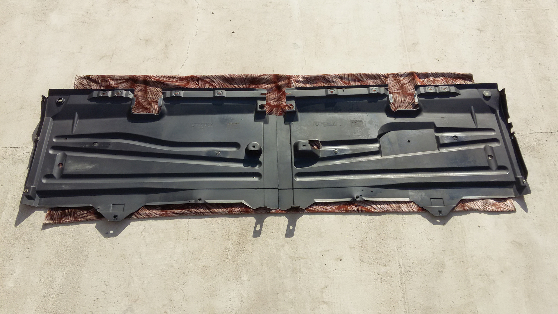 Защита днища — BMW 5 series (E39), 2,8 л, 1996 года | запчасти | DRIVE2