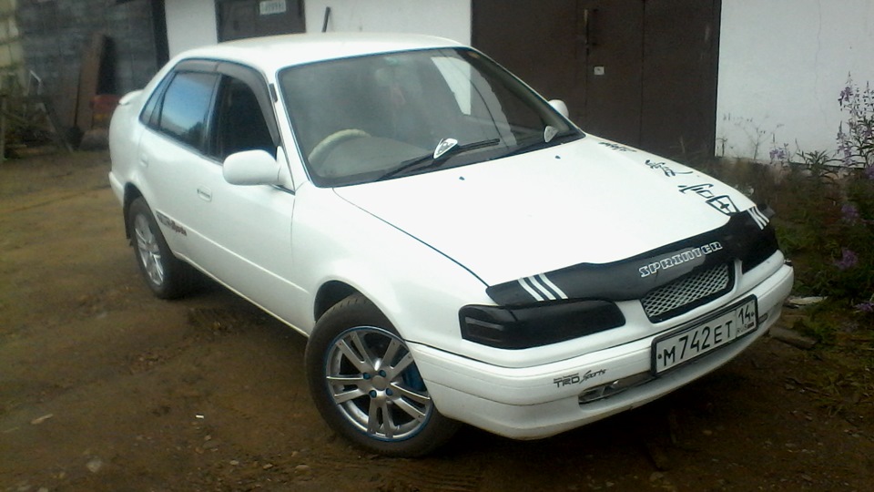 Toyota Sprinter (110) 1.6 бензиновый 1997 | кузов ae114 на DRIVE2