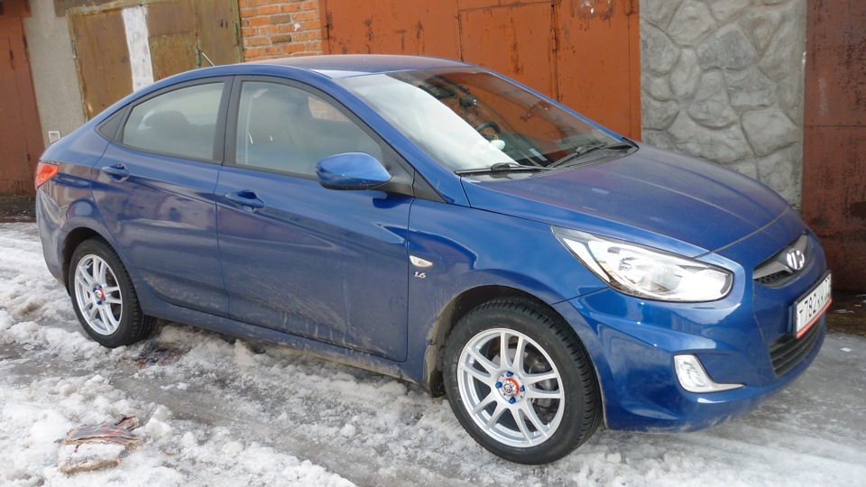 Hyundai Solaris (1G) 1.6 бензиновый 2013 | на DRIVE2