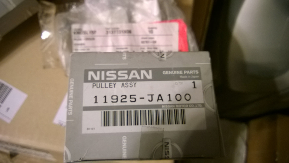 11925JA100 РОЛИК ОБВОДНОЙ КОМПЛЕКТ. NISSAN INFINITI | Запчасти на DRIVE2