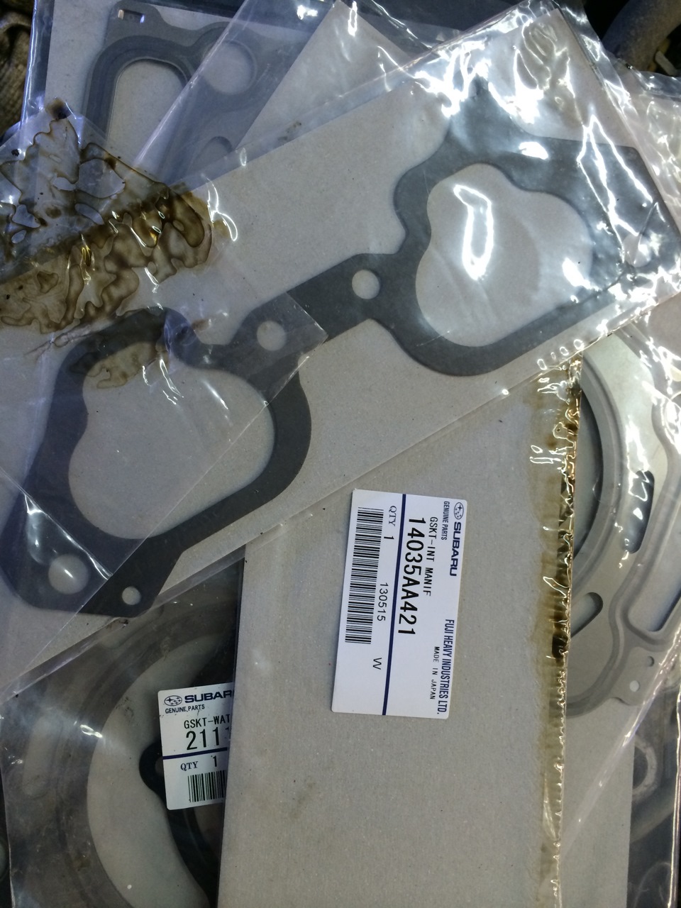 Реанимация ДВС Часть 2 — Subaru Impreza WRX STI (GD), 2 л, 2000 года ...