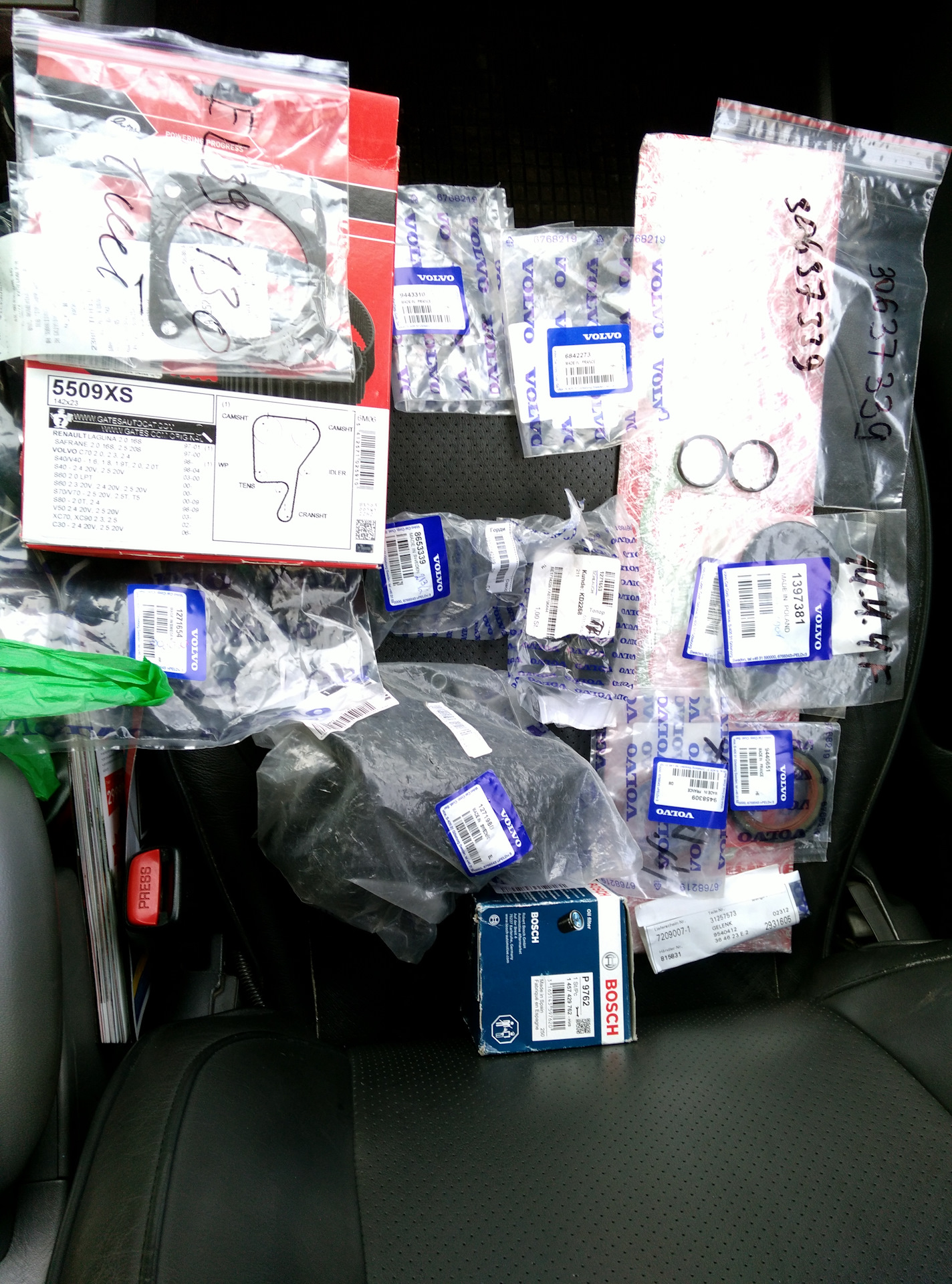 Затарился для свежего дыхания и маслокачания — Volvo XC70 II, 2,4 л ...