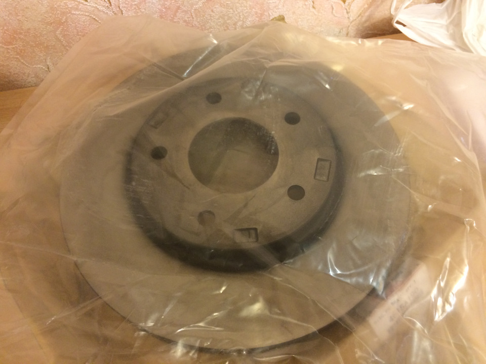 4615A190 Диск тормозной комплект 2 шт Mitsubishi | Запчасти на DRIVE2