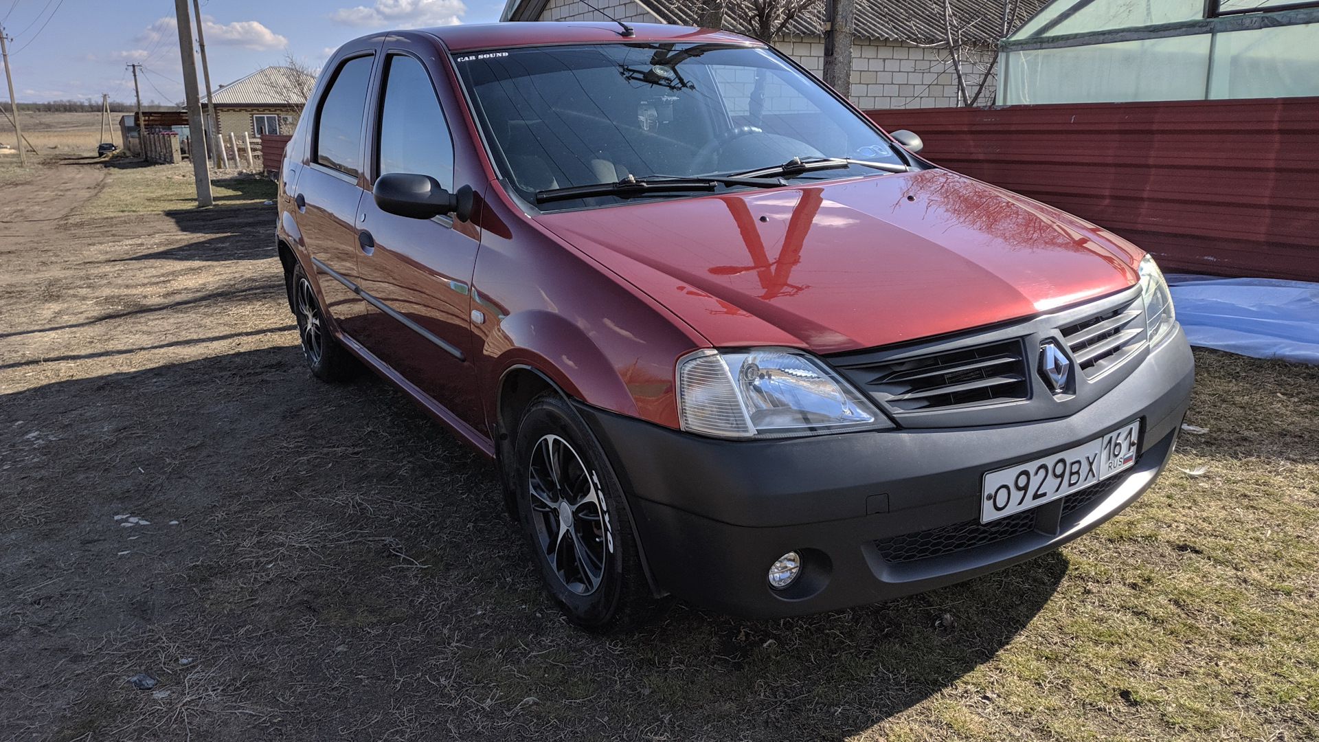 Renault Logan (1G) 1.6 бензиновый 2008 | 1.6 v8 на DRIVE2