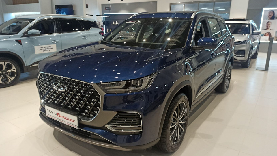 Chery Tiggo 8 Pro Max 2.0 бензиновый 2023 | Sky Blue-8-PRO на DRIVE2