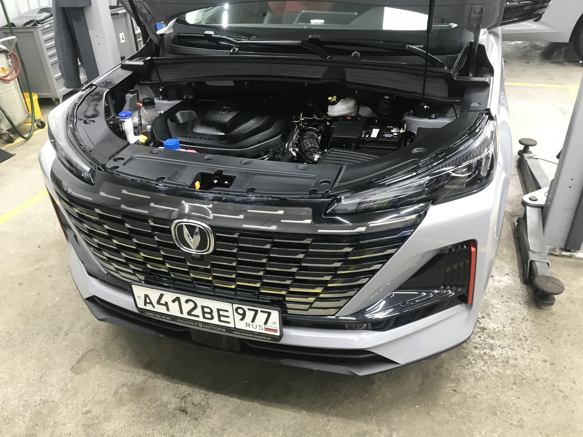 Накладка + ПО ГУ — Changan CS55 Plus (2G), 1,5 л, 2023 года | запчасти ...