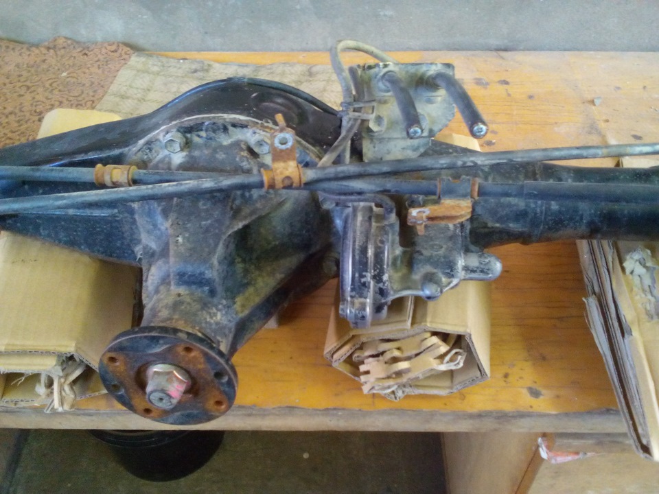 Блокировка переднего диффиренциала. — Suzuki Every (DA52), 1 л, 2005 ...