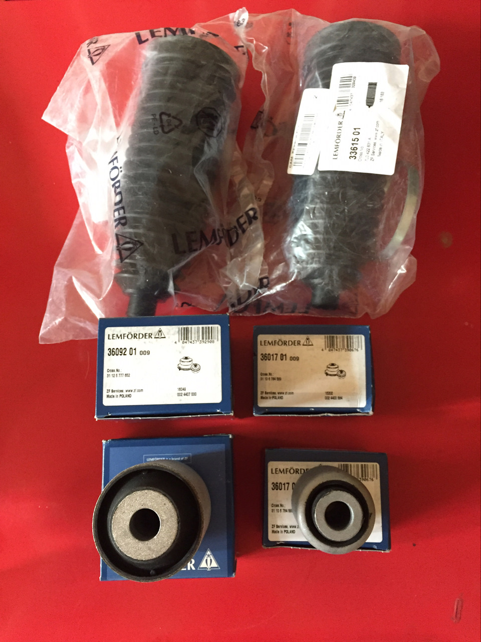 3601701 Подвеска, рычаг независимой подвески колеса LEMFORDER ...