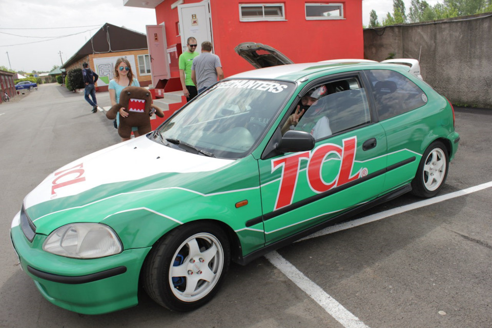 Второй этап Time Attack KKFA 2016 — Honda Civic Hatchback (6G), 1,6 л, 1998 года | соревнования ...