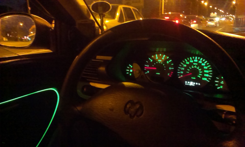 неоновая подсветка в дверные карты. — DRIVE2