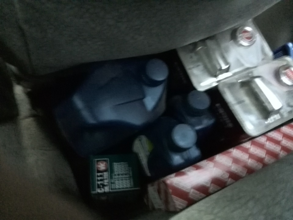 Замена масла в двигателе и АКПП — Toyota Mark II Qualis, 2,5 л, 1997 ...