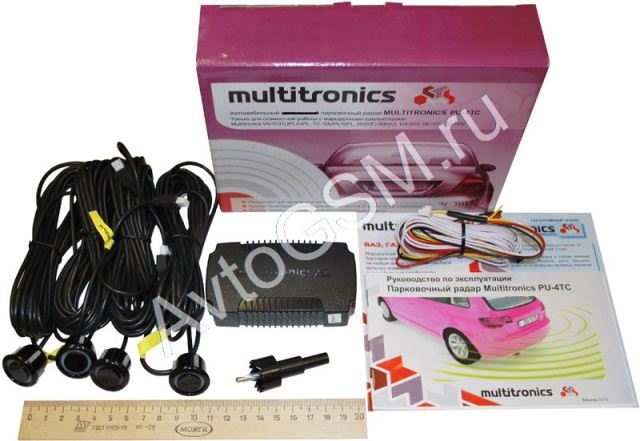 Установка парктроника Multitronics PU-4TC — Daewoo Matiz (M100/M150), 0,8 л, 2008 года | своими ...