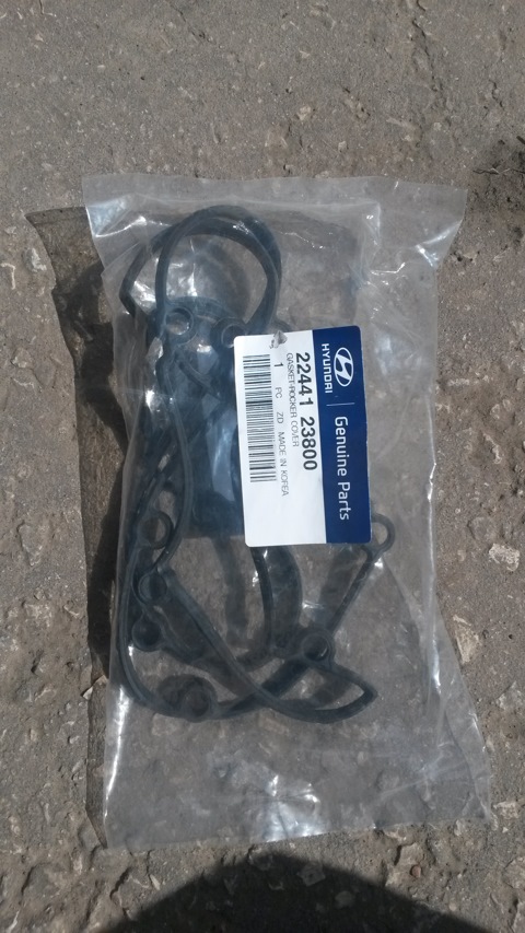 2244123800 ПРОКЛАДКА КЛАПАННОЙ КРЫШКИ ДВИГАТЕЛЯ KIA HYUNDAI | Запчасти ...