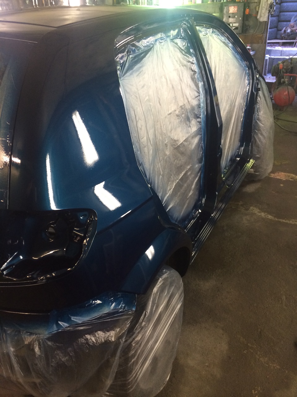 покраска Hyundai Getz (часть 3) — DRIVE2