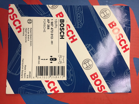 1987473013 Датчик износа тормозных колодок BOSCH | Запчасти на DRIVE2