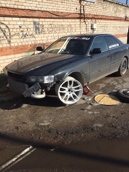 Work cr kai — Первая пробная примерка. — Toyota Chaser (100), 2,5 л ...