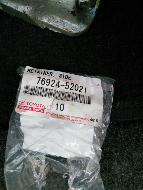 7692452021 КЛИПСА КРЕПЕЖНАЯ 322 TOYOTA LEXUS | Запчасти на DRIVE2