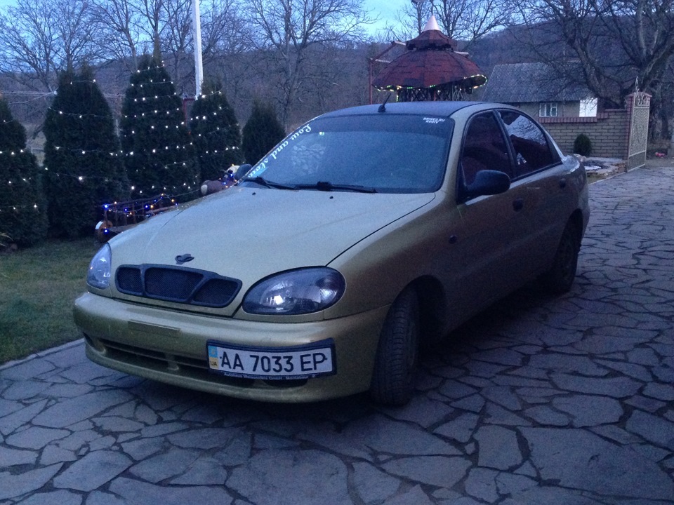 поставив стробоскоп з пультиком. — Daewoo Lanos, 1,5 л, 2007 года ...