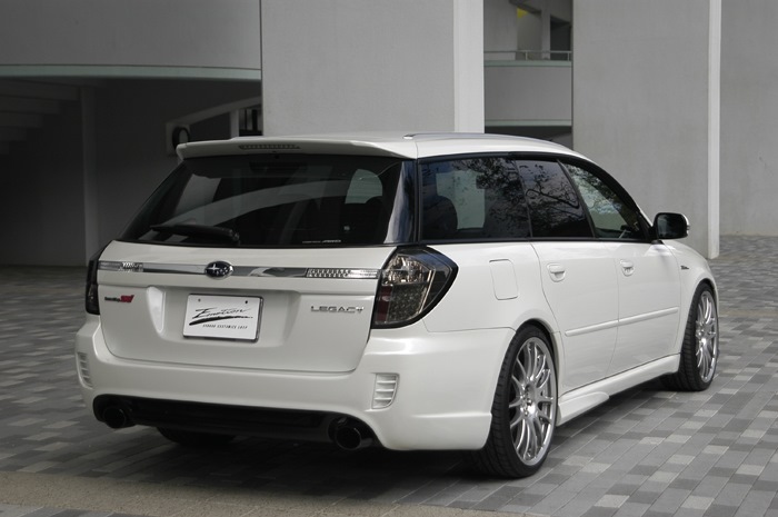 EMOTION FUKUOKA Mirage Rear Bumper — Subaru Legacy (BL/BP), 2 л, 2005 ...