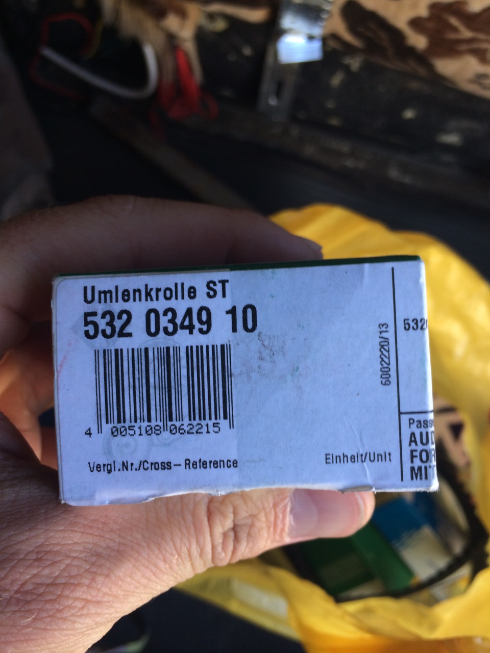 Замена ГРМ и сальника коленвала! — Audi A4 Avant (B7), 2 л, 2005 года ...