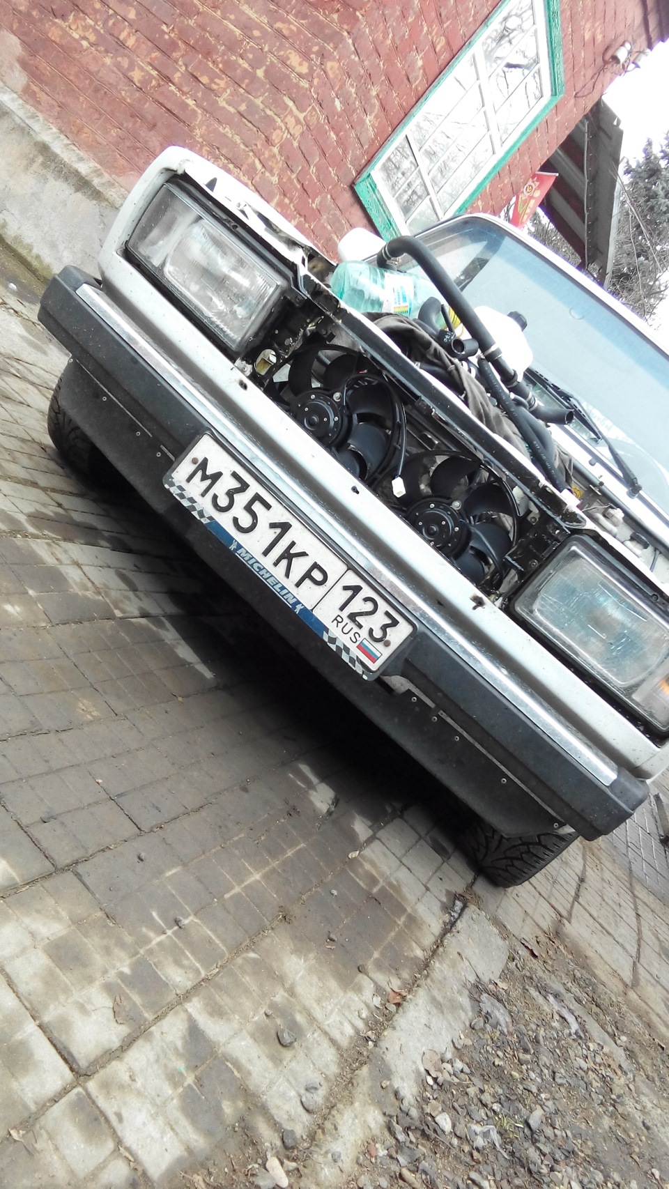 РАДИАТОР ВАЗ 2110+НИВА ВЕНТИЛЯТОРЫ — Lada 21073, 1,6 л, 2006 года ...
