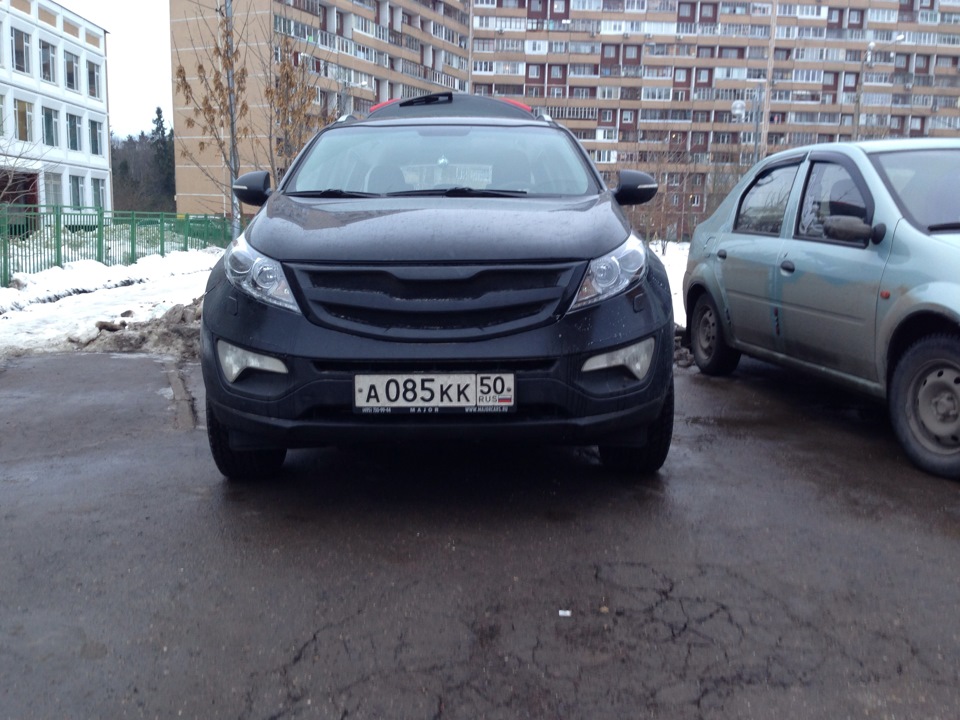 Phillips silver vision — KIA Sportage (3G), 2 л, 2013 года | стайлинг | DRIVE2