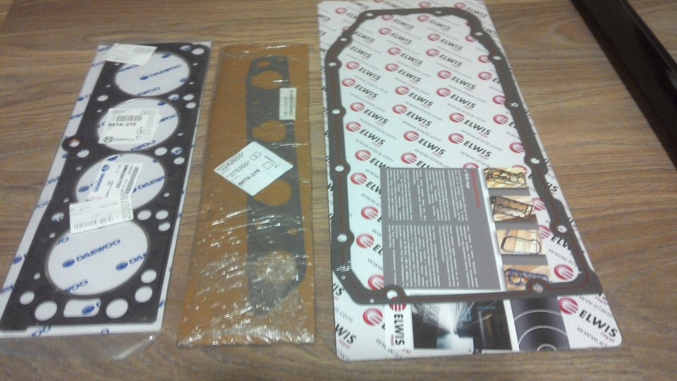 Прокладки для Leganzы…продано — Daewoo Leganza, 2 л, 1999 года ...