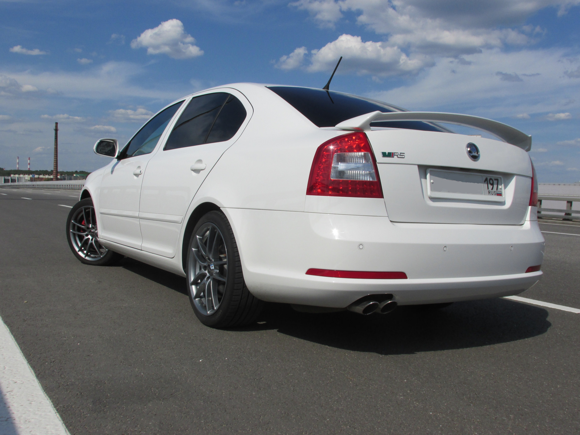 Фото PIAA Super Rozza Monoblock 18 — Skoda Octavia RS A5 Mk2, 2 л, 2012 ...