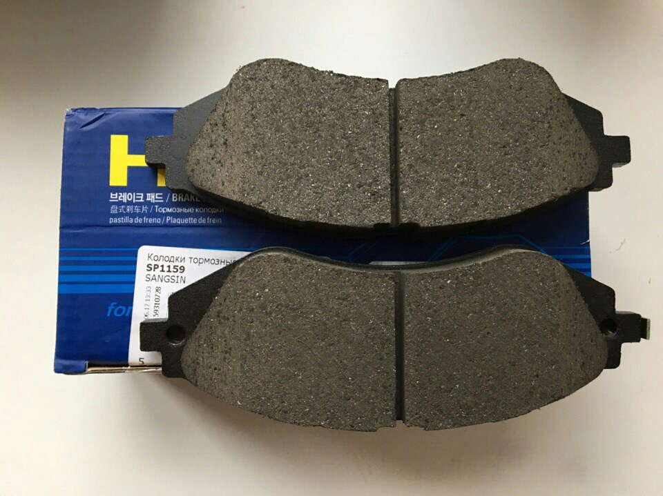 SP1159 Комплект передних тормозных ко… SANGSIN | Запчасти на DRIVE2