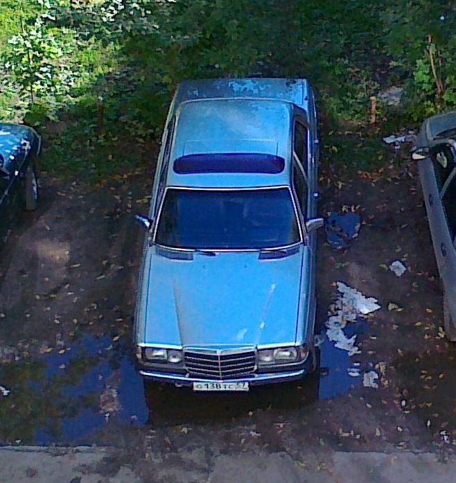 Первая грязь… — Mercedes-Benz W123, 2,4 л, 1980 года | плановое ТО | DRIVE2