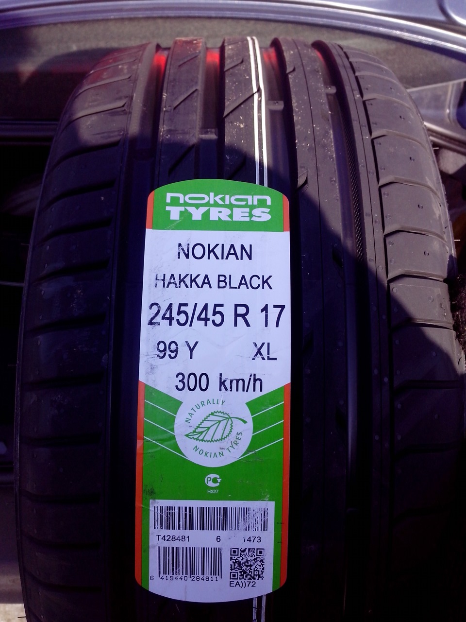 Новые тапки. — Volvo S60 (2G), 2,5 л, 2013 года | шины | DRIVE2