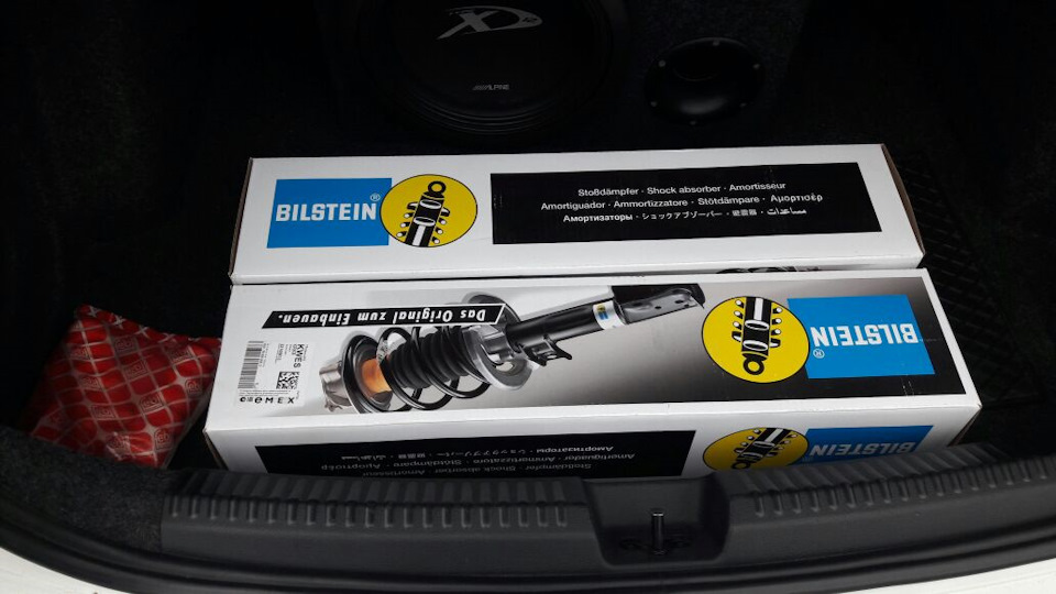 Bilstein b4 — Volkswagen Polo Sedan, 1,6 л, 2014 года | своими руками ...