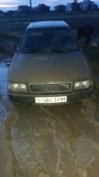 Покатушки в степи — Audi 80 B4 2 л 1992 года покатушки Drive2