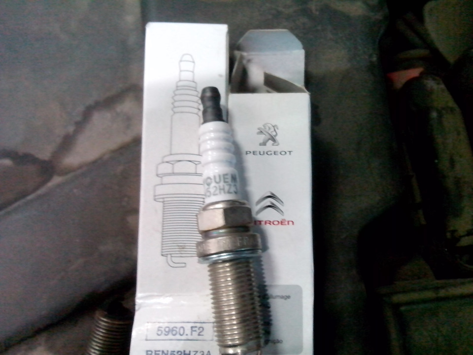 5960F2 Свеча зажигания Peugeot Citroen | Запчасти на DRIVE2