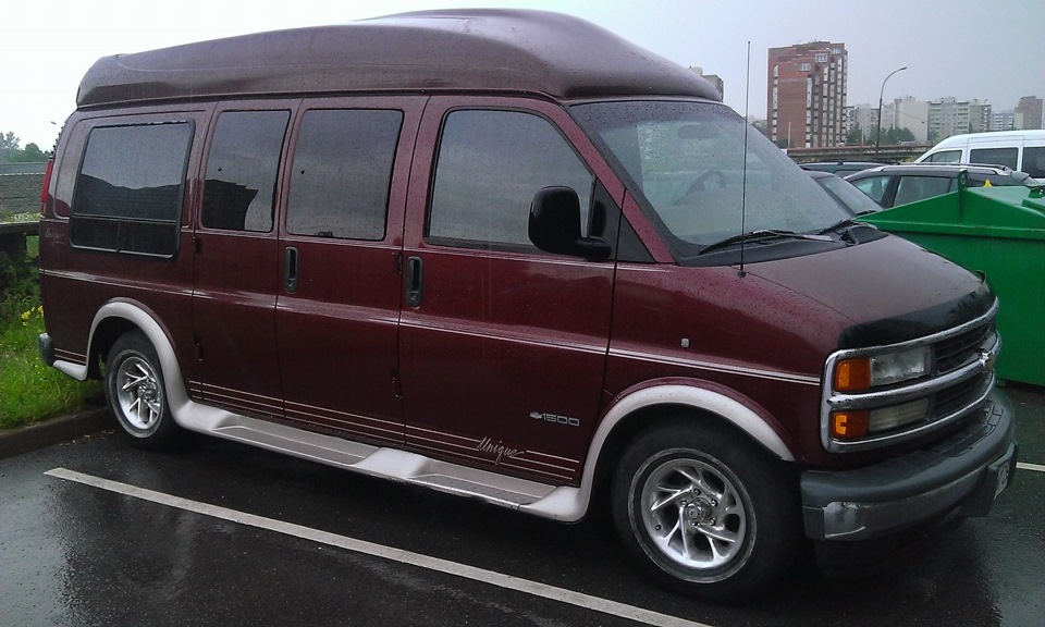 Обновился — Chevrolet Express (GMT600), 5,7 л, 1999 года | колёсные ...