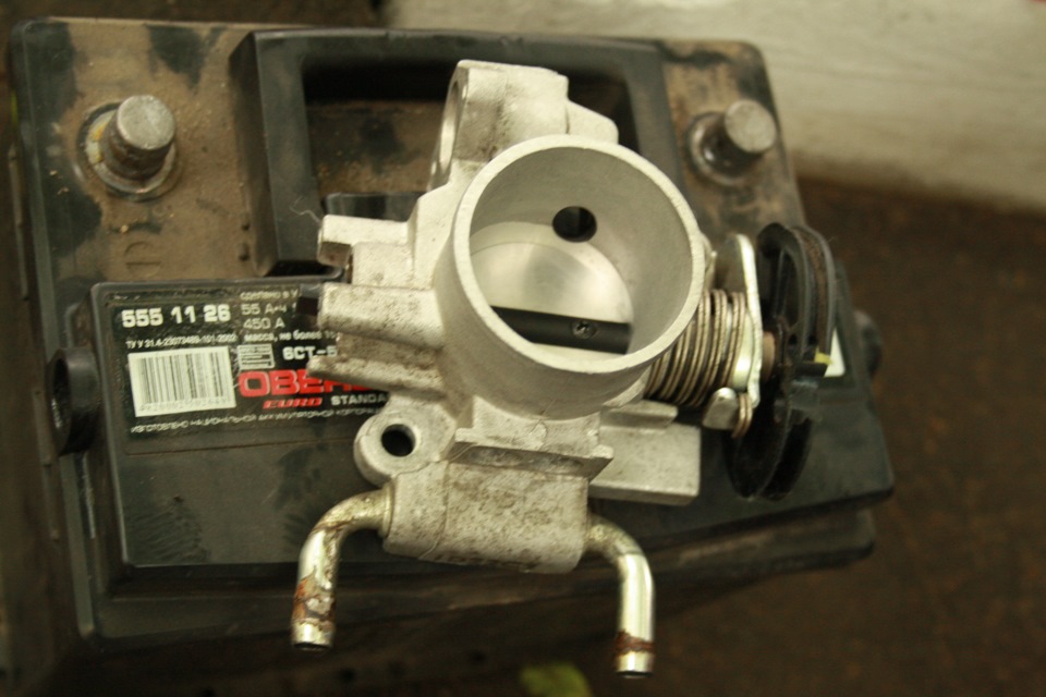 Чистка дроселя — ЗАЗ Lanos, 1,5 л, 2012 года | своими руками | DRIVE2