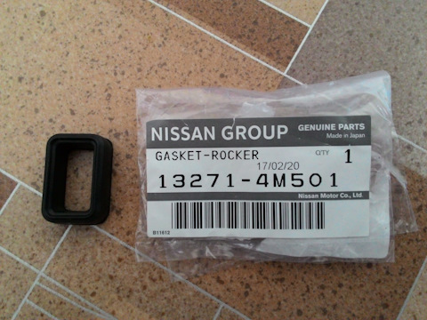 132714M501 Вентиляция картера прокладка системы NISSAN INFINITI ...