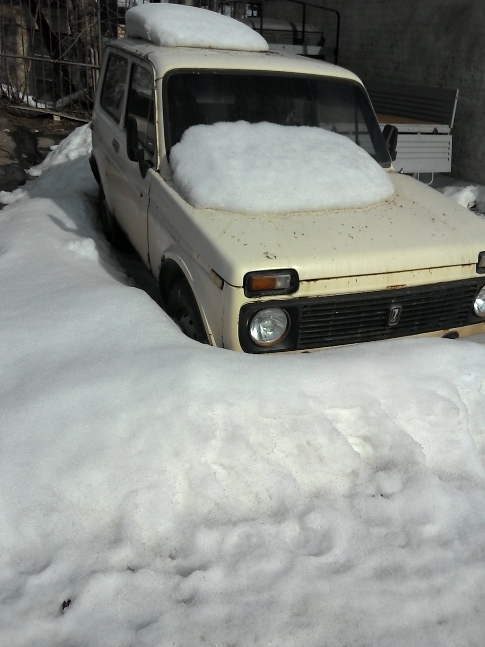 Первая встреча — Lada 4x4 3D, 1,7 л, 1994 года | другое | DRIVE2