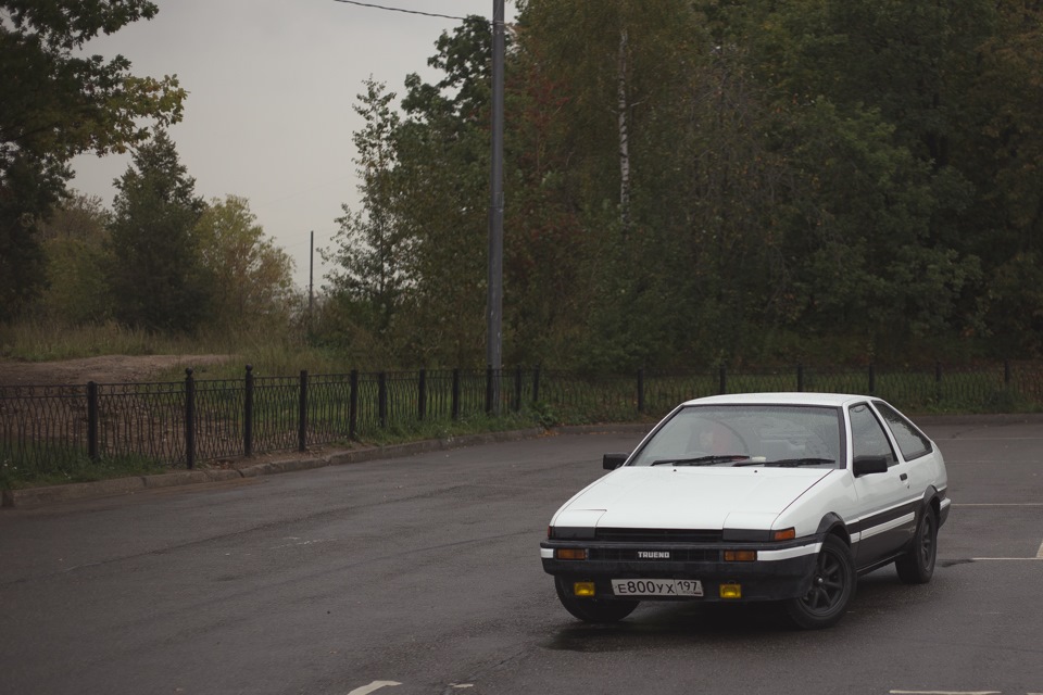 Осенний пасмурный фото сет. (Часть 2) — Toyota Sprinter Trueno (85), 1 ...