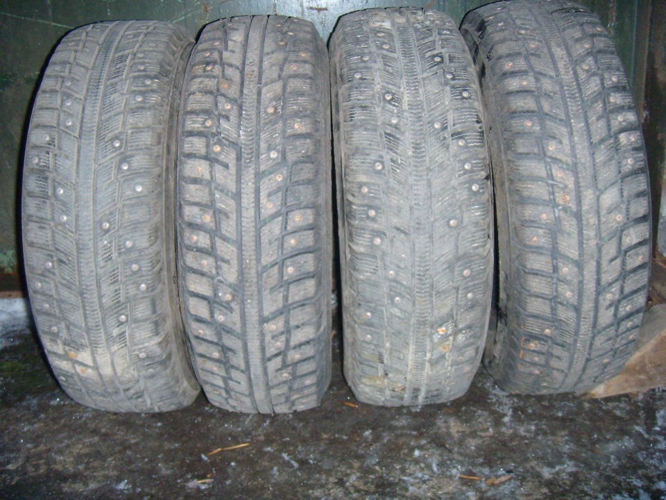 ПРОДАНО (Продам зимнюю резину шип 185/65/14 б/у) — Daewoo Nubira I, 1,6 ...
