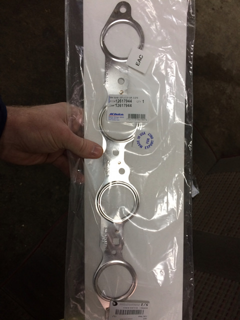 12617944 Прокладка выпускного коллектора / Chevrolet Camaro, Corvette ...