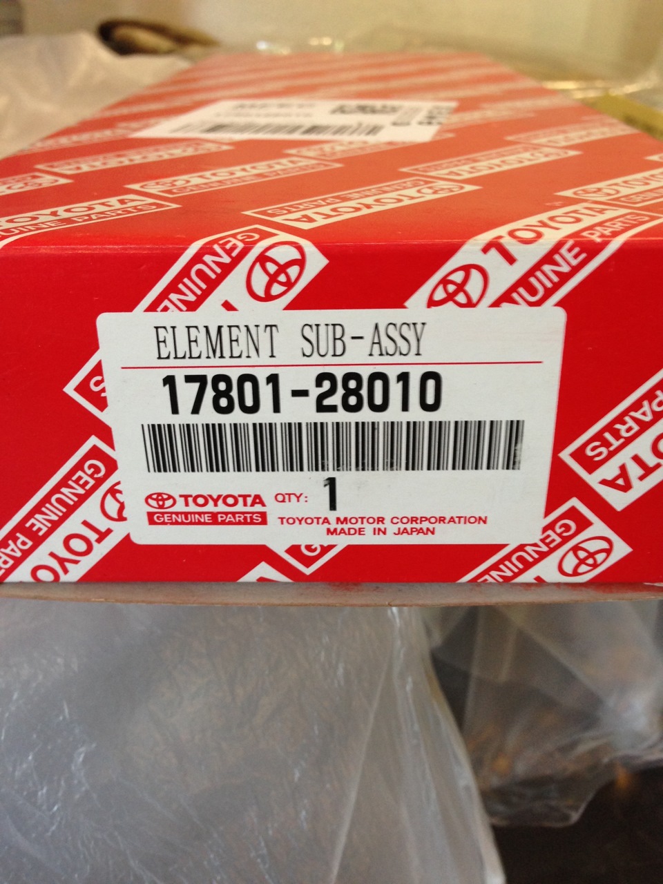 Замена фильтров — Toyota RAV4 (II), 2 л, 2004 года | расходники | DRIVE2