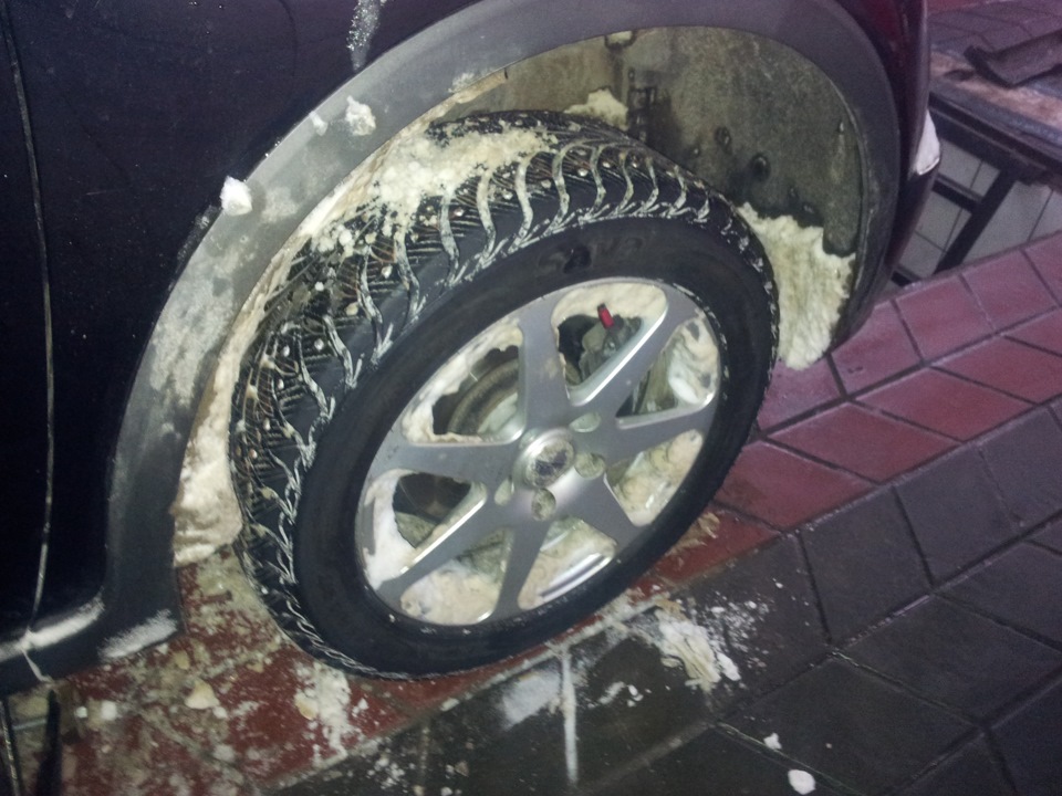 Замена Колодок по кругу! — Honda Civic Hatchback (8G), 2,2 л, 2007 года ...